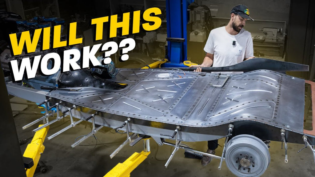 Custom Hot Rod Floor: Massive Welding Techniques + Channeling done dif ...