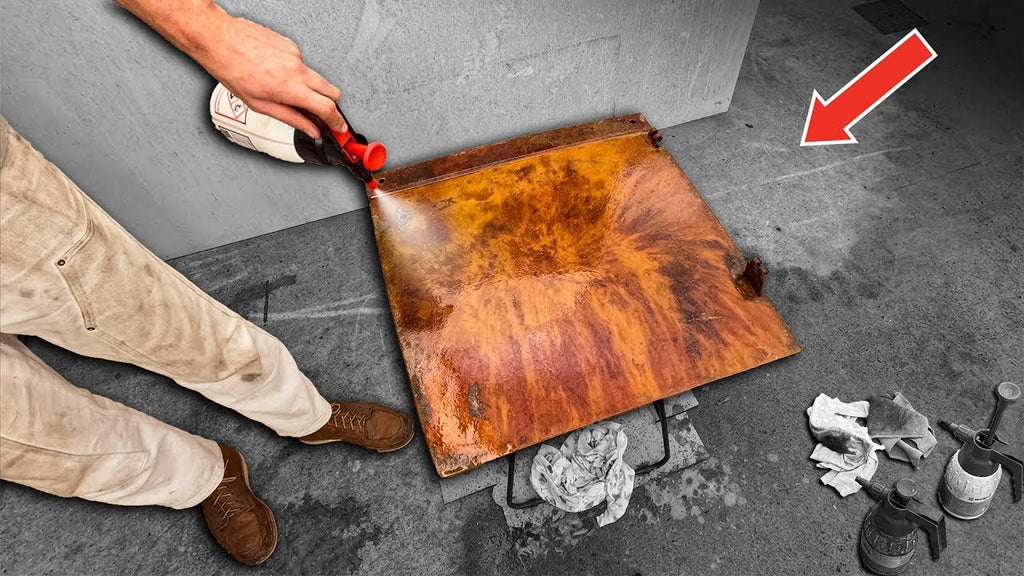 4 Easy Ways to make Metal Look Rustic! (You'll be surprised) – Bennetts ...