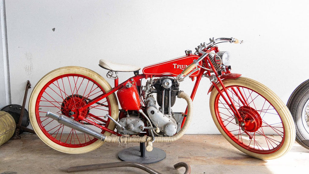 NEW ADDITION - 1938 Triumph Board Tracker - Lake Perkolilli Race Bike ...