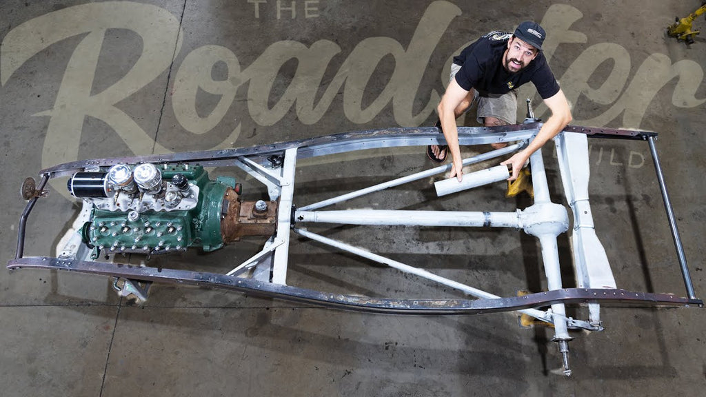Adapting our '36 Rear end to the 1932 FORD frame (Roadster Build ...
