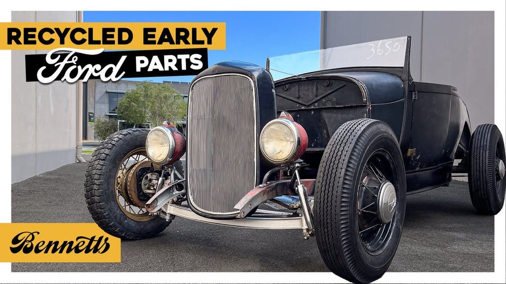 Repurposing FORD Parts: Customizing Model A Headlight Bar and F1 Shock ...