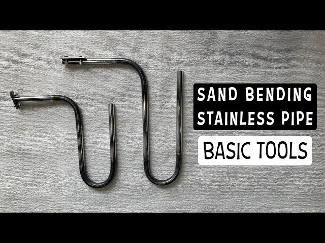 SAND BENDING STAINLESS PIPE WITH BASIC TOOLS - SURFBOARD RACK ...