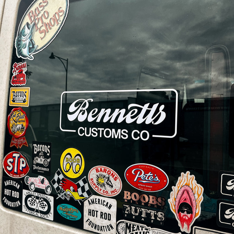 OG Logo Sticker DieCut – Bennetts Customs Co
